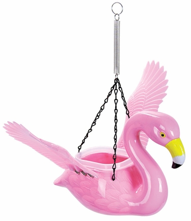 Pink Flamingo Bird Feeder | Decorative Bird Feeder | GardenFun