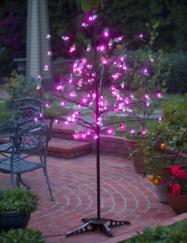 Pink LED Cherry Blossom Tree | GardenFun
