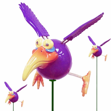 Purple Dodo Birds (Set of 12) only $34.95 at Garden Fun
