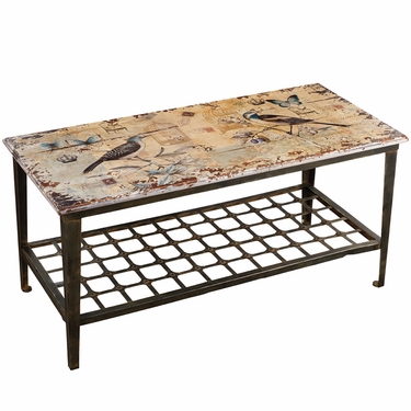 Rustic Bird Table only $299.99 at Garden Fun