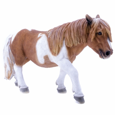 Shetland Pony Statue "Ultra-Realistic" only $429.95 at Garden Fun