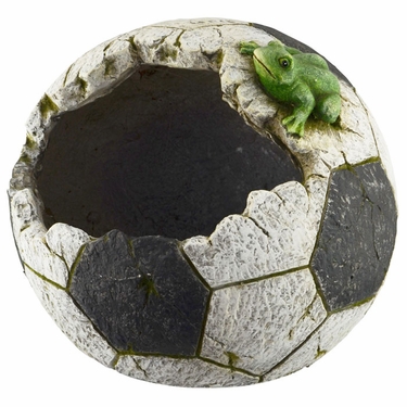 Soccer Planter w/ Frog only $42.95 at Garden Fun