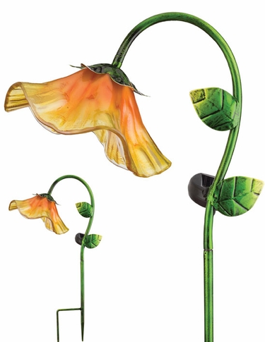 Solar Bell Flower - Yellow only $29.99 at Garden Fun