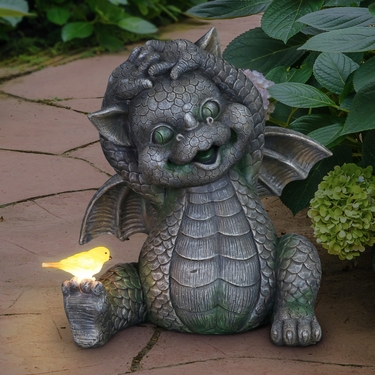 Solar Dragon With Bird only $59.95 at Garden Fun