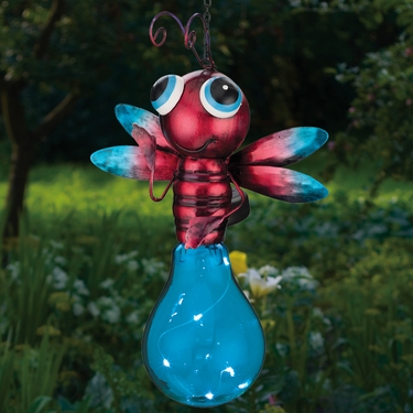 Solar Firefly Lantern - Blue only $44.99 at Garden Fun