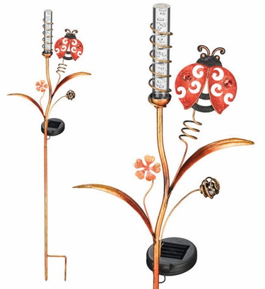 Solar Ladybug Bubble Stake only $23.99 at Garden Fun