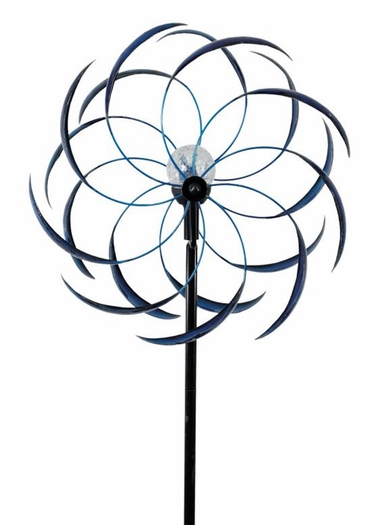 Solar Sedona Wind Spinner - Blue only $158.99 at Garden Fun