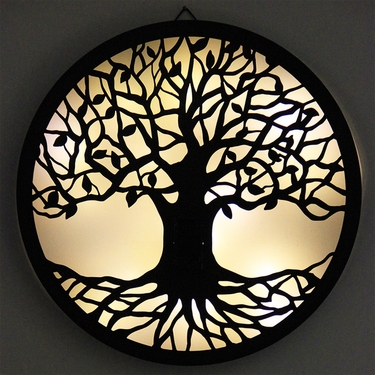 Solar Tree of Life Wall Art only $49.99 at Garden Fun