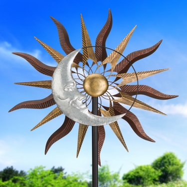 Sun & Moon Wind Spinner only $174.99 at Garden Fun