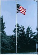 30 Foot Commercial Flag Pole