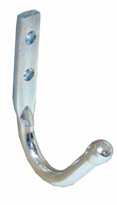 Single Prong Heavy Duty Wall Hook