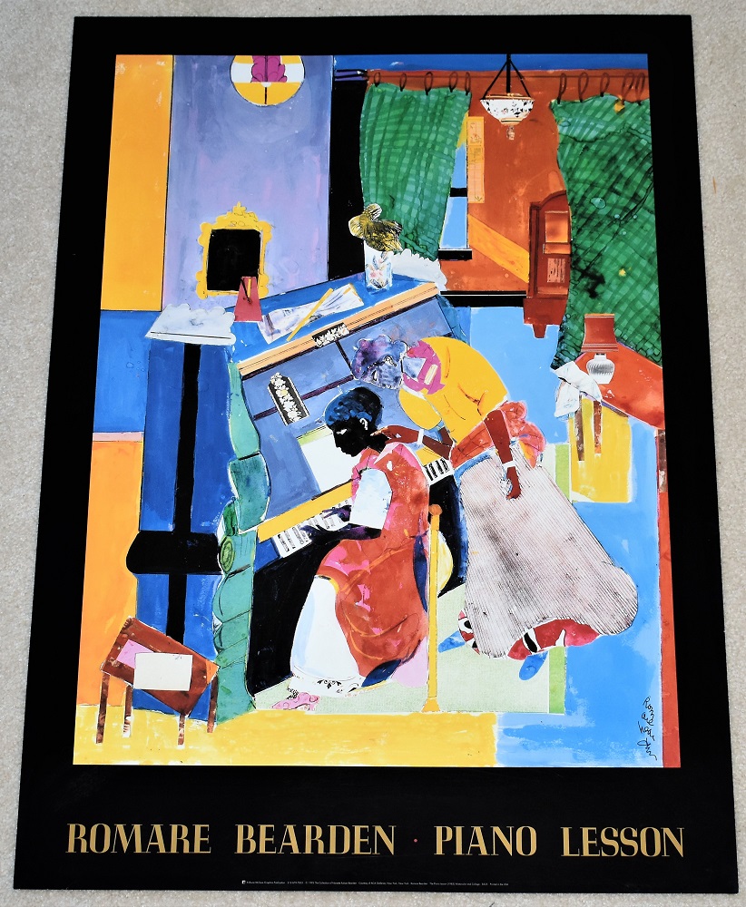 Romare Bearden Piano Lesson