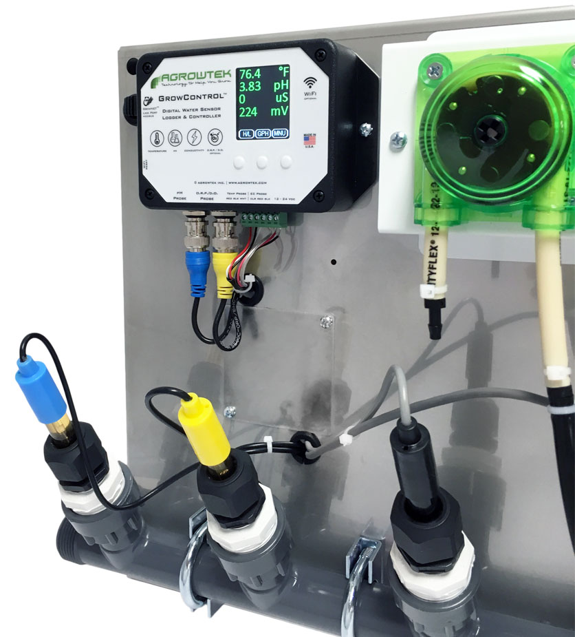 Agrowtek AgrowDose™ MDX Nutrient, pH & ORP Dosing Panels [Build Your ...