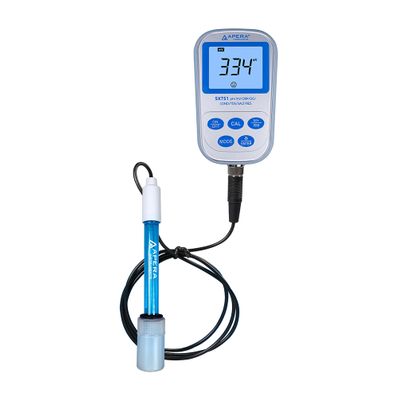Apera SX751 Handheld pH/ORP/DO/Conductivity/TDS/Salinity/Resistivity Multiparameter Meter Kit ...