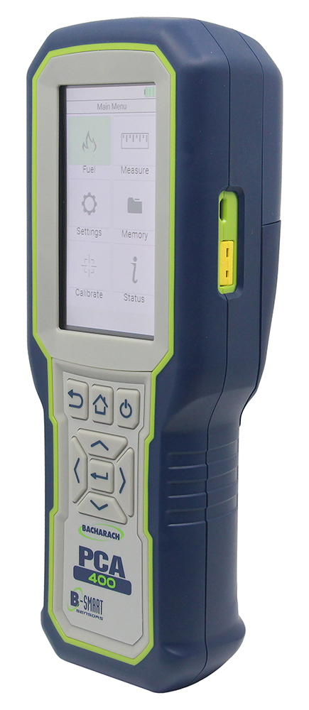 Bacharach PCA 400 Combustion & Emissions Analyzer with O2, CO, 12 in ...