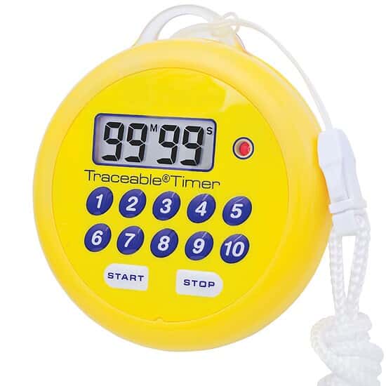 Digi-Sense Traceable Digital Water-Resistant Flashing Timer with ...