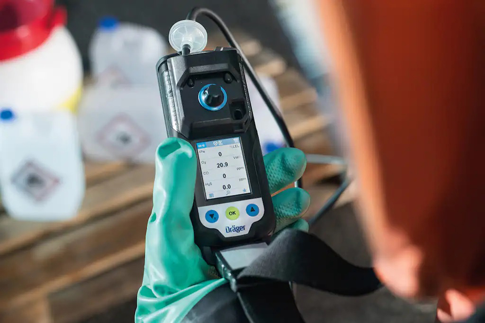 Draeger X-am 3500 Multi-Gas Detector & Battery Solution - NA10617