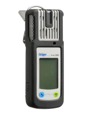 Draeger X-am 5000 Multi-Gas Detector, LEL/CO/H2S/O2, with H2-comp ...