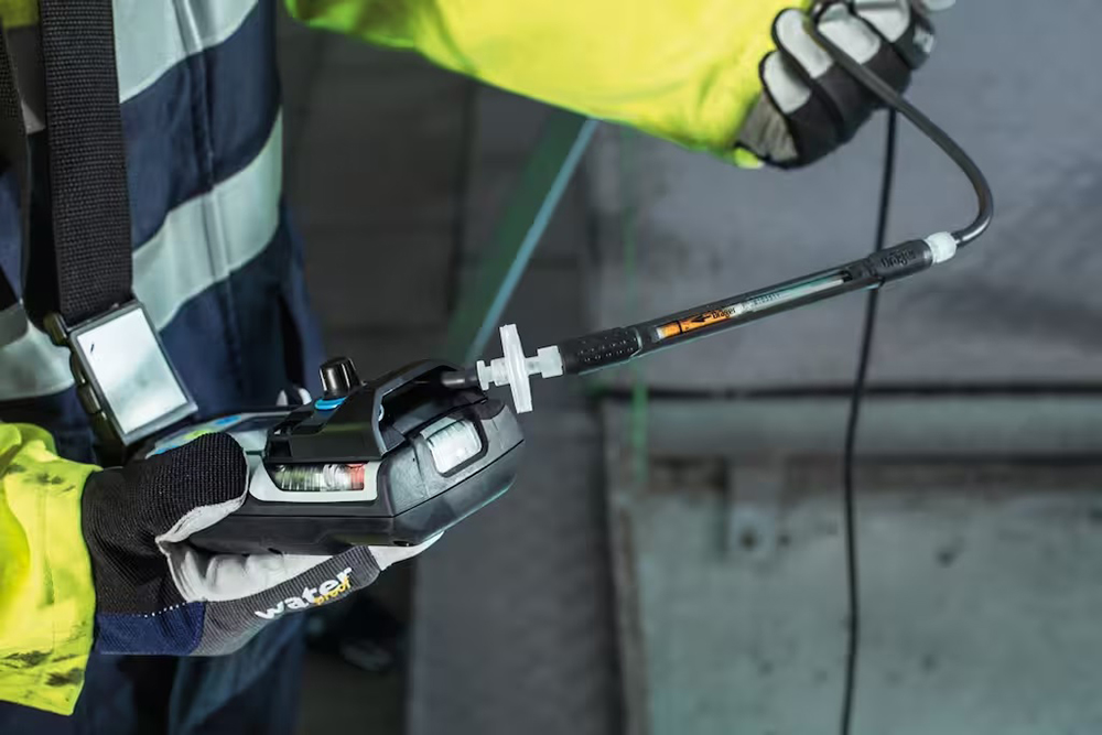 Draeger X-am 8000 Multi-Gas Detector, PID-HC, LEL, CO-LC, O2, H2S-LC ...