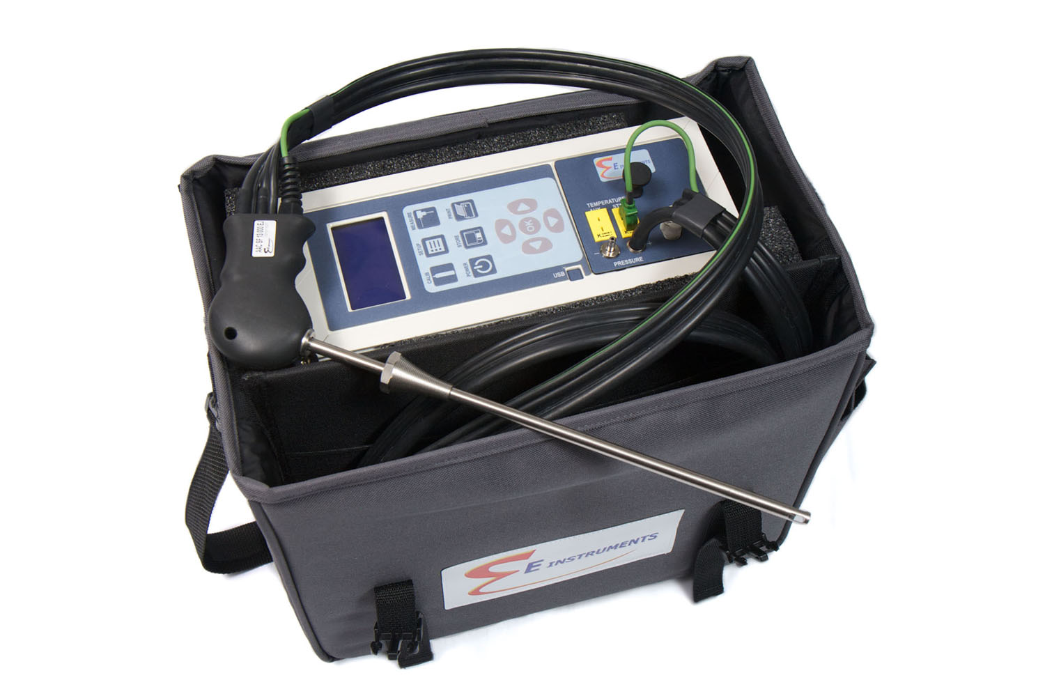 E Instruments E8500-OCN-0-12 Portable Industrial Flue Gas & Emissions ...