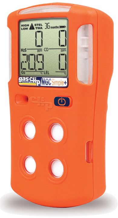 Gas Clip Technologies MGC-S-PLUS Multi Gas Clip Simple Plus 3 Year 4 ...
