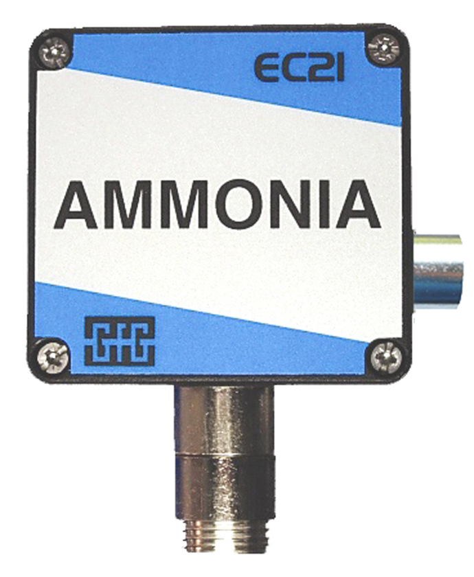 GfG EC 21 Fixed Gas Transmitter with Internal Sensor, Ammonia (NH3), 1 ...
