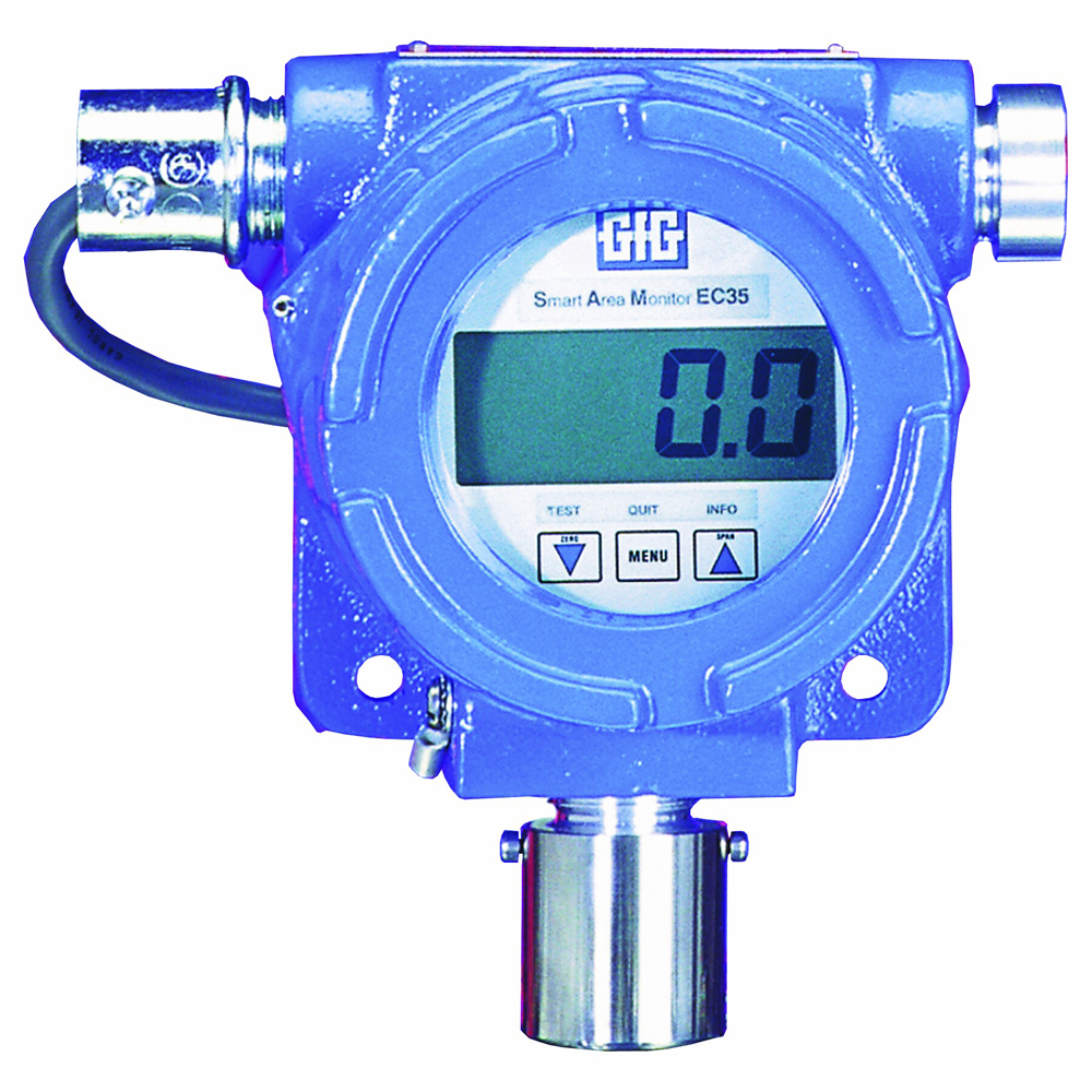 GfG EC 35 Fixed Gas Transmitter, Ammonia (NH3) for Low Temperatures ...