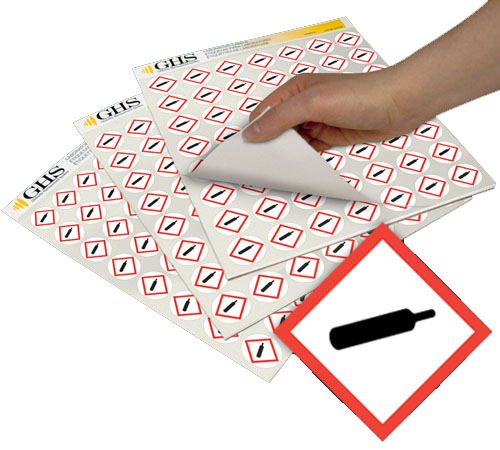 Gas Cylinder Pictogram