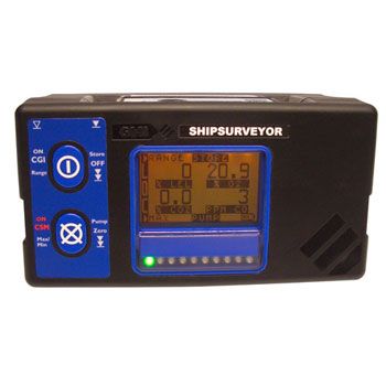 GMI Shipsurveyor 6 Portable Gas Detector c/w Carrying Case and ...