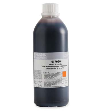 Hanna ORP Test Solution at 200/275 mV (@20°C) 1 x 500 mL bottle - HI7020L
