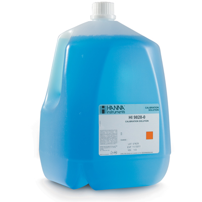 Hanna Quick Calibration Solution for HI9828, 1 gallon - HI9828-27