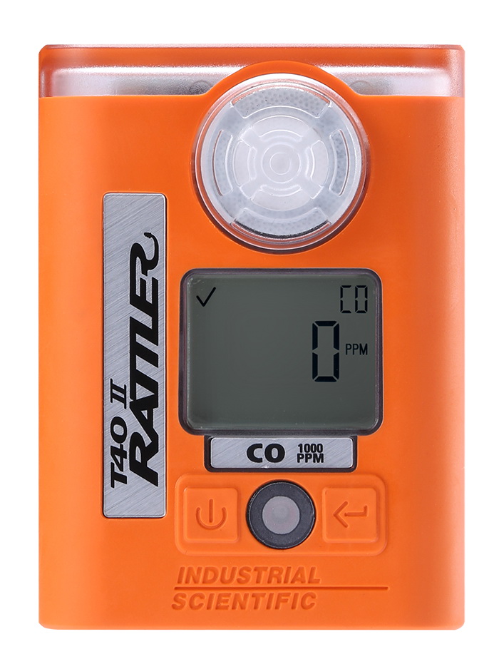 Industrial Scientific T40 Rattler Disposable Single Gas Monitor, H2S - 18105247