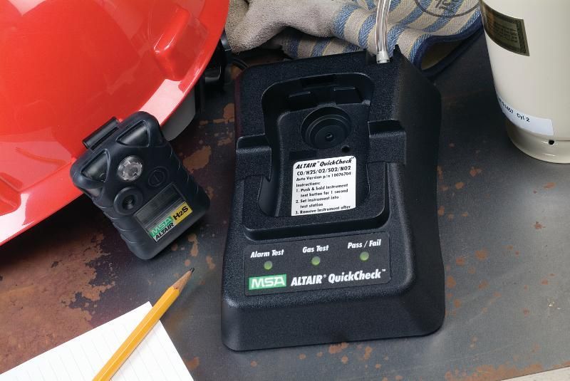 MSA Altair QuickCheck Automated Test Station - Automatic Regulator, O2 ...