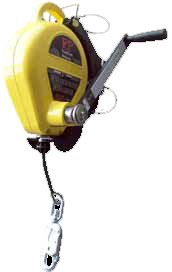 Pelsue 3-Way SRL/Retrieval/Decender with 3/16" x 50ft SS Cable and ...