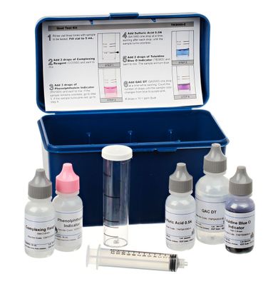 AquaPhoenix Quat Test Kit, 1 drop = 10 or 50 ppm - TK9000-Z