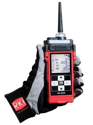 RKI Instruments GX-2012 Confined Space Multi Gas Monitor, 4-sensor, LEL ...