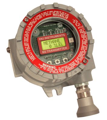 RKI Instruments M2A Stand Alone Sensor / Transmitter with J-box, Hydrogen Sulfide (H2S) 0-100 ...