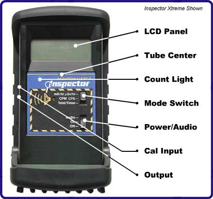 SE International Inspector Xtreme Handheld Digital Radiation Alert Detector