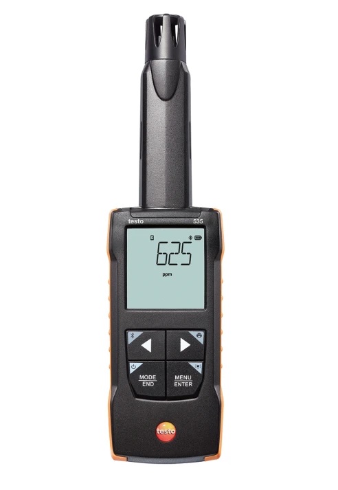 Testo 535 - Digital CO2 Measuring Instrument with App connection - 0563 ...
