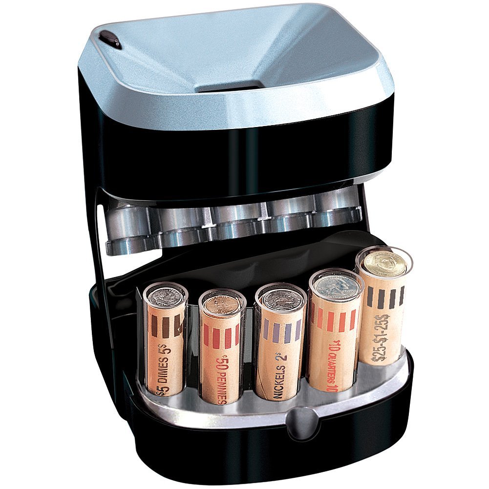 Accuwrapper Motorized Coin Sorter with 100 Bonus Wrapper