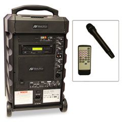 AmpliVox® Titan Wireless Portable PA System, 100W Amp AP