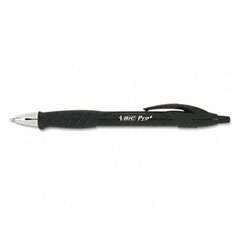 BIC® Pro+ Ballpoint Retractable Pen, Black Ink, Medium,