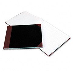 Boorum & Pease® Columnar Book, 36 Column, Black Cover, 1