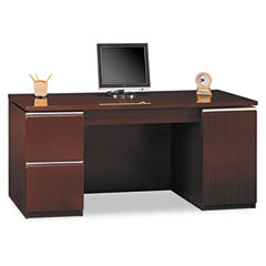 Bush® Milano² Collection Kneespace Credenza, 66" Wide, H