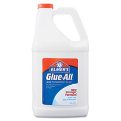 Elmer's® Glue-All White Glue, Repositionable, 1 gal EPIE