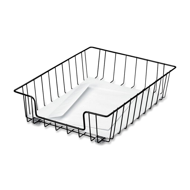 Fellowes Workstation Letter Desk Tray Organizer, Wire, B