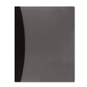 GBC® Report Cover w/Hidden Swing Clip, Letter Size, Blac
