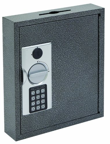 Hercules KE1002-30 Electronic Lock Key Cabinet, Holds 30