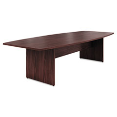 Mahogany HONT12048PNN HON Preside Boat-Shaped Conferenc