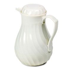 Hormel Poly Lined Carafe, Swirl Design, 64 oz. Capacity,